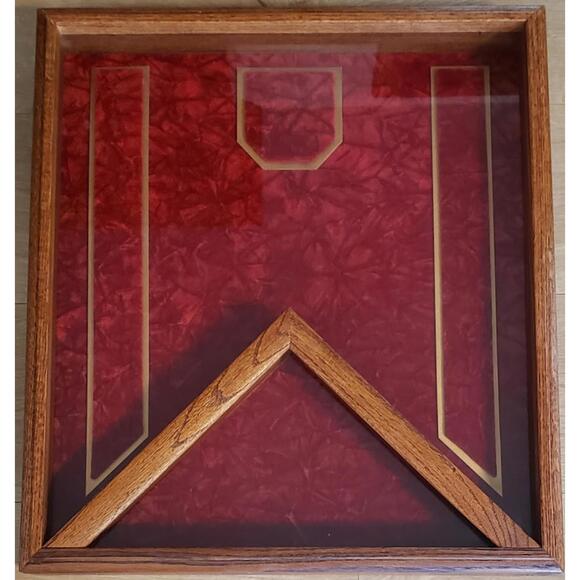 Other | Military Shadow Box For 3x5 Flag Solid Oak Frame | Poshmark